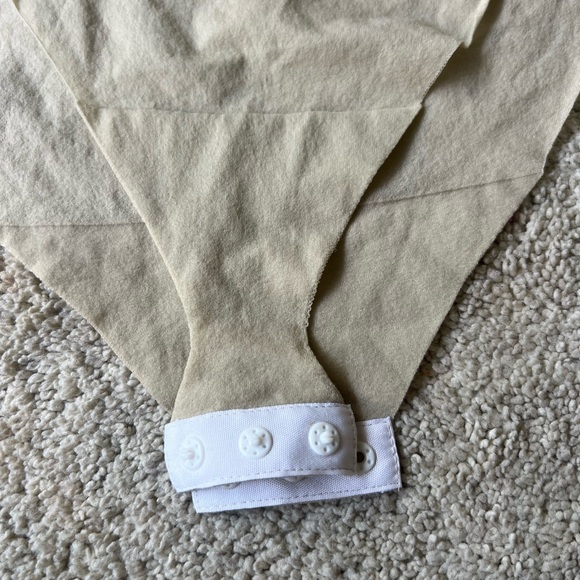 Yeezy | Tops | Nwt Yeezy Scoop Neck Bodysuit Beige Sawgrass Size Small ...